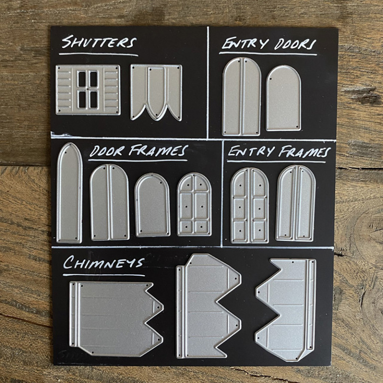 Tim Holtz Village Collection – iGirlZoe, Crafter & Tim Holtz Addict
