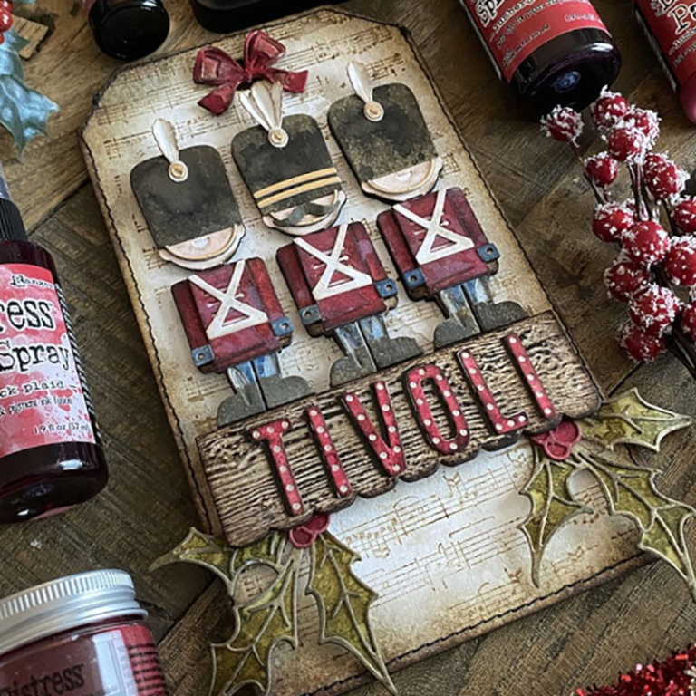 Tivoli Guards – iGirlZoe, Crafter & Tim Holtz Addict
