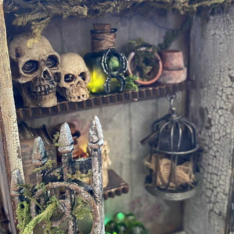 Witches Potting Shed Part 2 – iGirlZoe, Crafter & Tim Holtz Addict