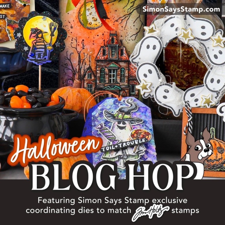 Simon Says Stamp Halloween Blog Hop – iGirlZoe, Crafter & Tim Holtz Addict
